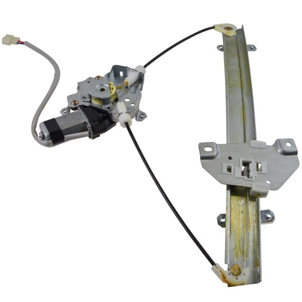 商品名:  TRQ Front Left Power Window Regulator &amp; Motor Assembly Drivers Side Compatible with 1997-2001 Mitsubishi Mirag...