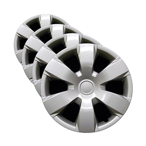 商品名: プレミアム ハブキャップ セット トヨタ カムリ 2007-2011用 交換用 16インチ ホイールカバー (4個パック) Premium Replica Hubcap Set, Replacement for Toyota Ca...