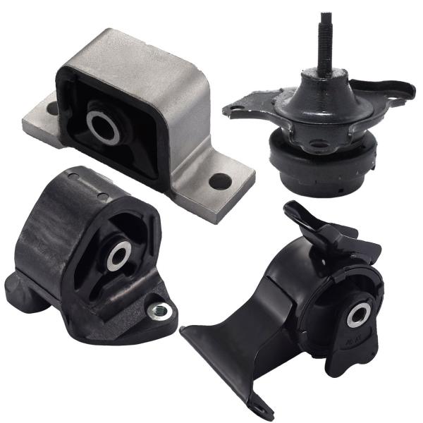 商品名: ENA フロント右リアエンジンとトランスミッションマウントキット 4個セット ホンダ 2002 2003 2004 2005 2006 CR-V 2.4L 交換用 A4504 A4506 A4573 A6597用 ENA Fron...