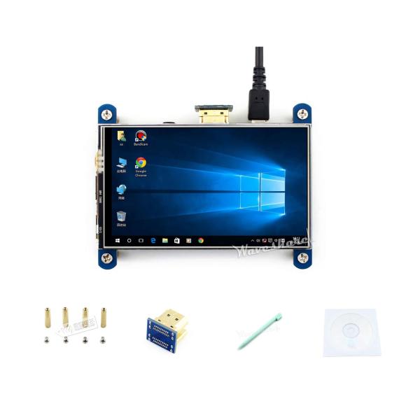 商品名: waveshare 4インチ Raspberry pi HDMI LCDディスプレイモジュール 800x480 抵抗膜方式タッチ IPSスクリーン 提供されるRaspberry ドライバーのすべてのバージョンをサポート waves...