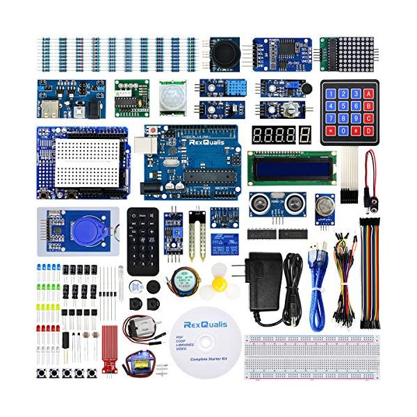 商品名: REXQualis Complete Starter Kit based on Arduino UNO R3 w/Detailed Tutorial and Controller Board Compatible with Ard...