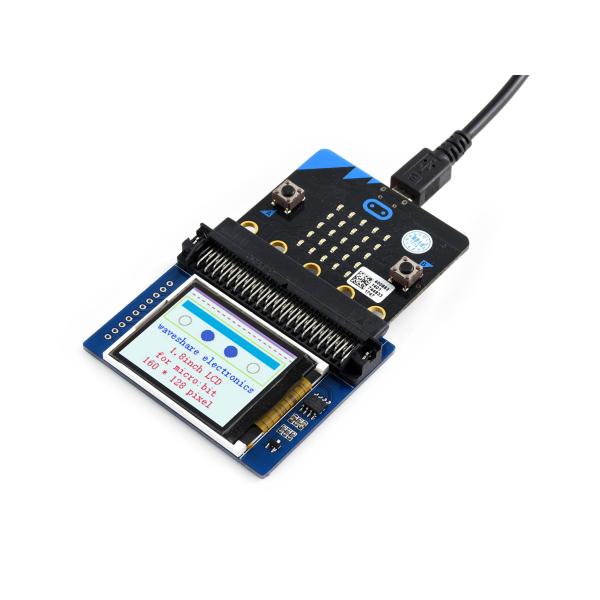 商品名: Waveshare 1.8inch Colorful Display Module for Micro:bit 160x128 Pixels Capable of Displaying 65K Colors. Waveshare ...