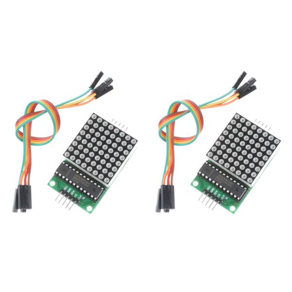 商品名: NOYITO MAX7219 ドットマトリックスモジュール マイクロコントローラモジュール (2個パック) NOYITO MAX7219 Dot Matrix Module Microcontroller Module (Pack...