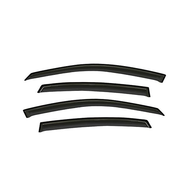 商品名: Gldifa Smoke Window Visors Fit 2000-2005 Chevy Impala Wind Deflectors Sun/Rain Guards 4pcs Gldifa Smoke Window Viso...