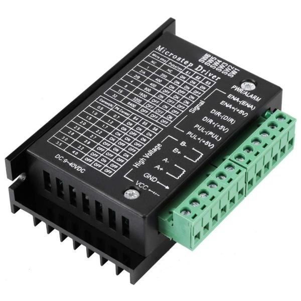 商品名: 0.5-4A 9-40V DC CNC ステッピングモータードライバー 32マイクロステップ分解能 ステップコントローラーモジュールボード 8、11、14、16、17ステッピングモーター用 0.5-4A 9-40V DC CNC ...