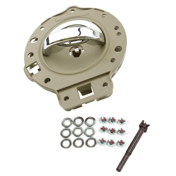 商品名:  ADVANCE IGNITION Front or Rear Left Driver Inside Door Handle Tan Chrome Bolt Compatible with Jeep 05-10 Commander...