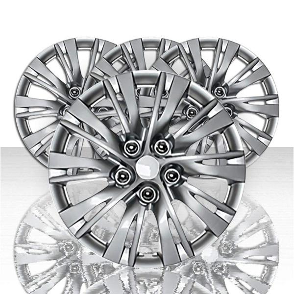 商品名: Auto Reflections 15インチ 10分割スポークホイールカバー シルバー 4個セット Set of 4 15" 10 Split Spoke Wheel Covers - Silverブランド: Auto Refle...