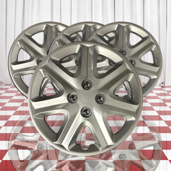 商品名:  Brighter Design Set of 4 15" Push-on Silver Hubcaps for Honda Civic 2003-2005ブランド: Brighter Design商品サイズ: 15 inches...