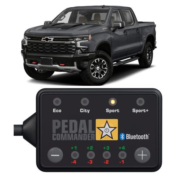 商品名: PEDAL COMMANDER for Chevrolet Silverado (2019+) (4th Gen) (Fits 1500, 2500, 3500, LT, LTZ, RST, WT, High Country) (...