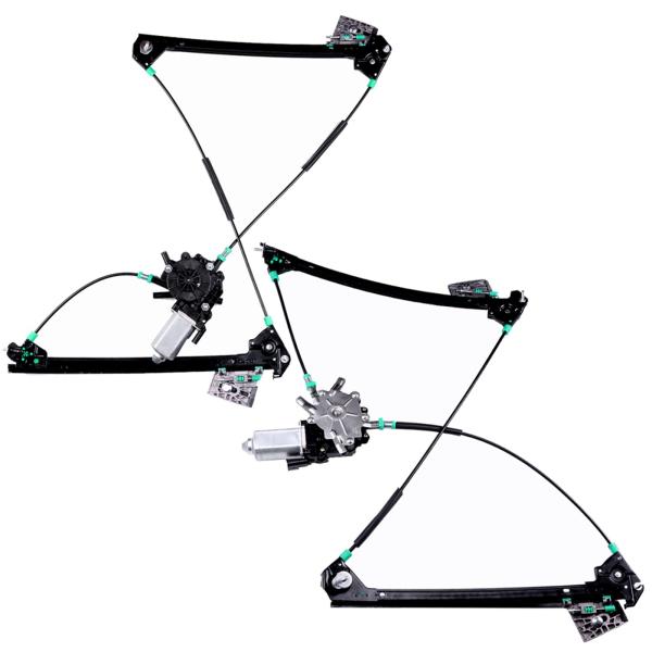 商品名:  SCITOO Front Side a Pair Set Power Window Regulator with Motor Assembly Replacement fit for 1997-2004 for Chevrole...