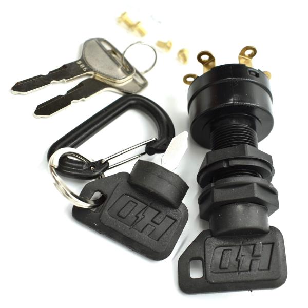 商品名: スターターキースイッチ OEM アップグレード 1018263-01 4ピンイグニッション交換用 1996年以降のクラブカーDS ターフキャリー 1 キャリーオール2 XRT Precedent Gas 101826301 キース...