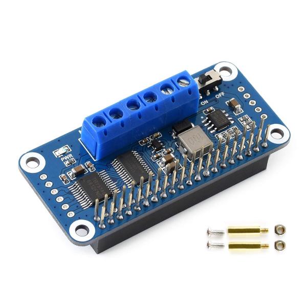 商品名:  waveshare Motor Driver HAT for Raspberry Pi Zero/Zero W/Zero WH/2B/3B/3B+ Onboard PCA9685 TB6612FNG Driving Two DC...
