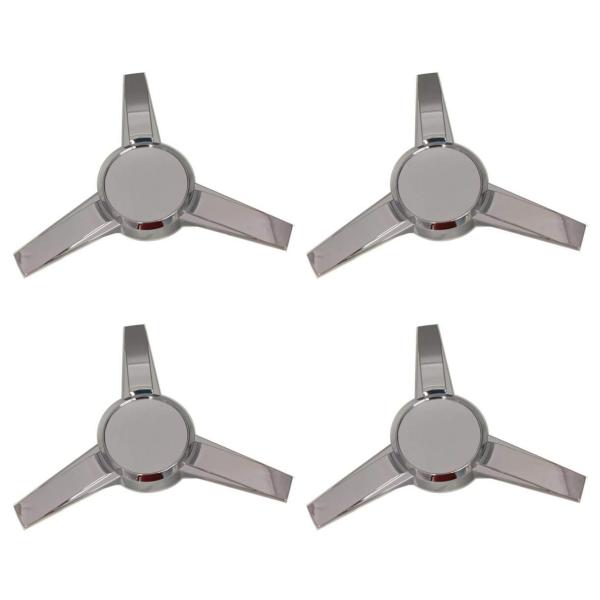 商品名:  BB Auto Set of 4 New 3-Bar Spinner Chrome Wheel Hub Center Caps Chrome Hubcaps Covers Replacement for 2005-2009 Fo...
