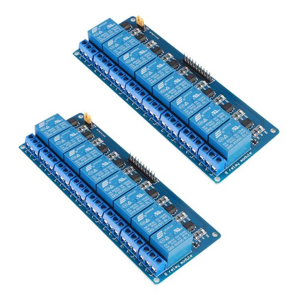 商品名:  2pcs 8 Channel DC 5V Relay Module with Optocoupler for R3 MEGA 2560 1280 DSP ARM PIC AVR STM32 for Raspberry Pi Mo...