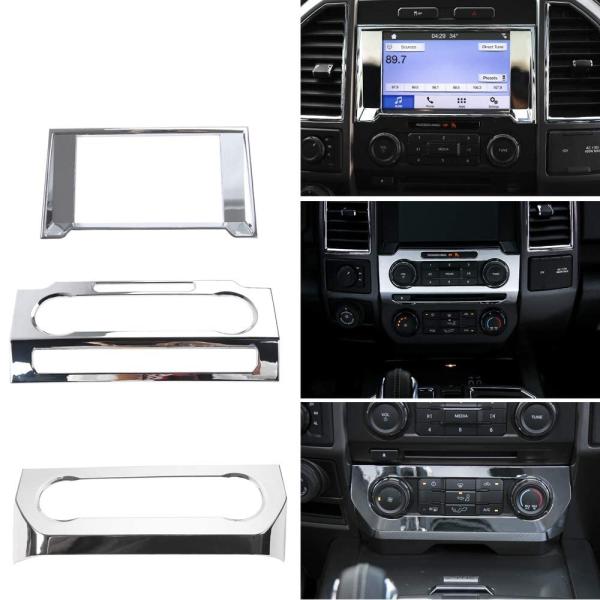 商品名:  Car Dashboard Navigation GPS Trim Cover &amp; Central Console Air Conditioning Switch Panel &amp; CD Media Audio V...