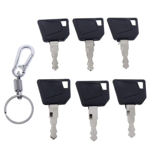 商品名: ZTトラックパーツ (6) 14607イグニッションキー JCB Bomag Dynapac Terex Vibromax New Holland NH Ford Moxy Hamm Volvo ZTUOAUMA 6X 14607...