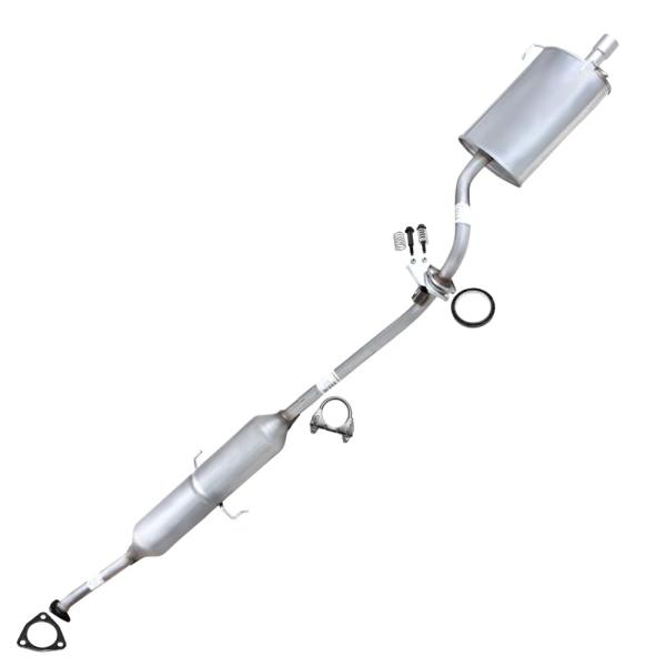 商品名: Northeastern エキゾーストアルミ化共振器パイプマフラー排気システムキット適合:2002-2004 ホンダ CRV 2.4L Northeastern Exhaust Aluminized Resonator Pipe ...