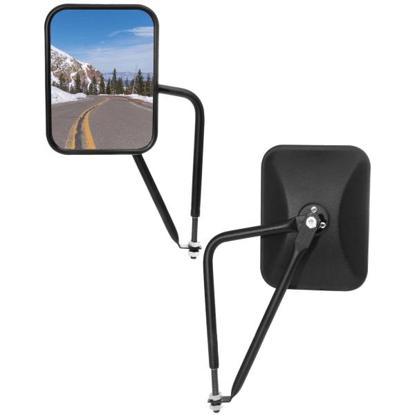 商品名: cciyu ドア オフサイド ミラードライブと助手席側 揺れ防止 オフロード マニュアル 長方形 アドベンチャー フィット 1997-2017 Jeep Wrangler JKU JK CJ YJ TJ cciyu Door Of...