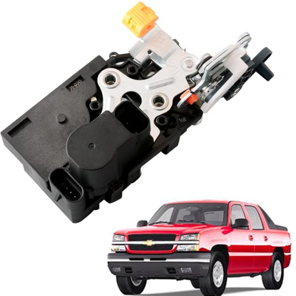 商品名: Unikpas リアドライバーサイドドアロックアクチュエーター シボレー シルバラード シエラ 2001-07 GMC シエラ 1500 2001-07 エスカレード ユーコン 左ドアラッチアセンブリ 15110651 15068...