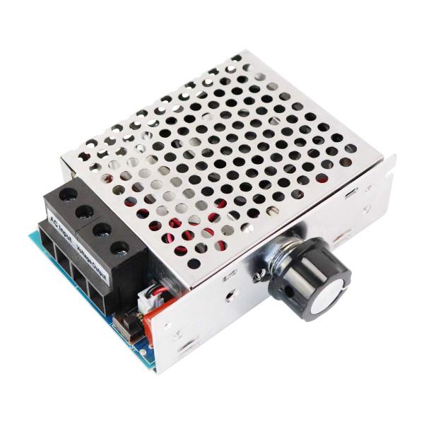 商品名: uniquegoods 10000W ハイパワー SCR 電子電圧レギュレータ AC 110V-230V モーター速度コントローラー 調光温度調節モジュール ファン付き uniquegoods 10000W High Power ...