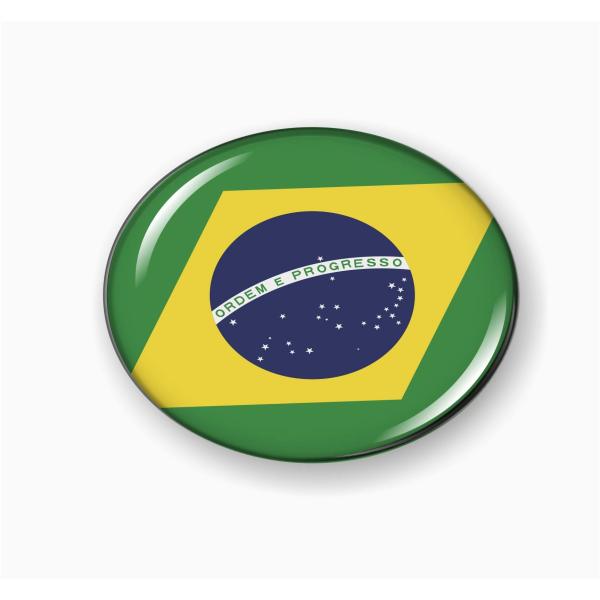 商品名:  Flag of Brazil | 3D Domed CAR Emblem Badge Sticker Flexible ROUNDブランド: BestLicensePlateFrames高さ: 2.54cm横幅: 12.7cm奥...