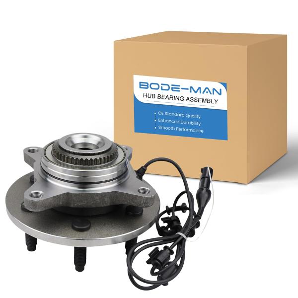 商品名: Bodeman ? フロントホイールハブ&amp;ベアリングアセンブリ 2003-2006 フォード エクスペディション/リンカーン ナビゲーター ? 4WDのみ Bode-man Front Wheel Bearing Hub ...