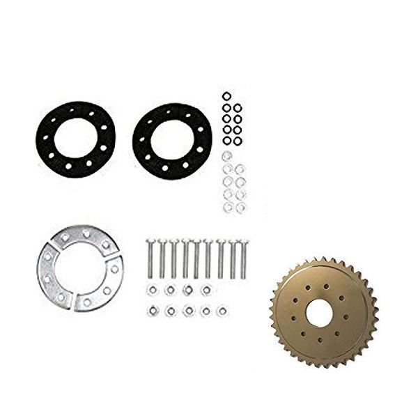 商品名: CDHPOWER スプロケットとクランプアセンブリ 36歯 9穴スプロケット&amp;スプロケット取り付けセット-66cc/80cc ガスモーターエンジンキット CDHPOWER Sprocket and Clamp Assemb...