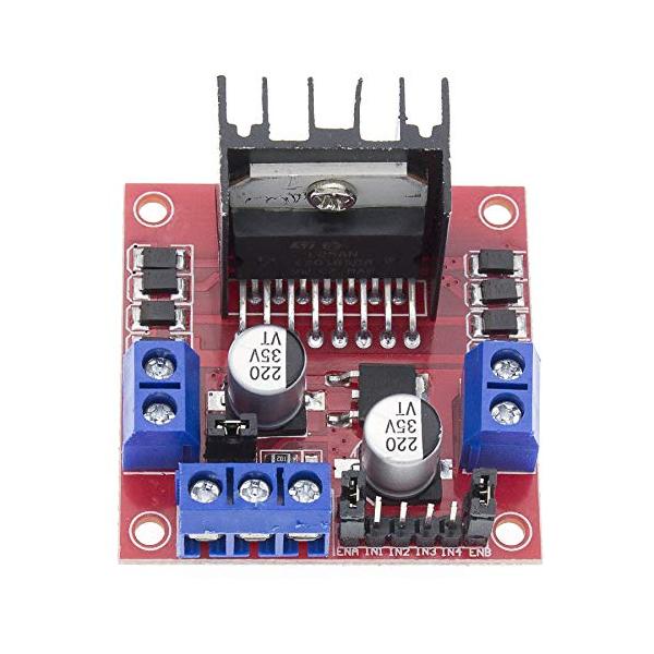 商品名:  L298N driver board module L298 stepper motor smart car robot breadboard peltier High Powerブランド: IndustrialField商品番...