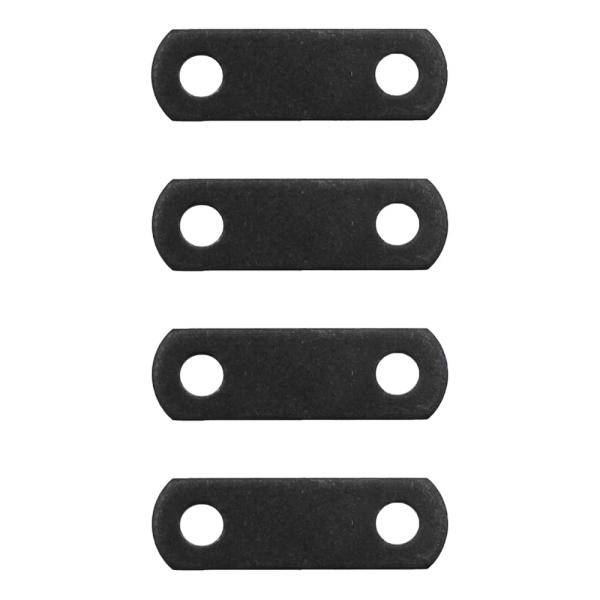 商品名: 4個セット 2-5/8インチ リーフスプリングトレーラーシャックルストラップ 穴径9/16インチ Set of Four (4) 2-5/8" Leaf Spring Trailer Shackle Strap with 9/16...