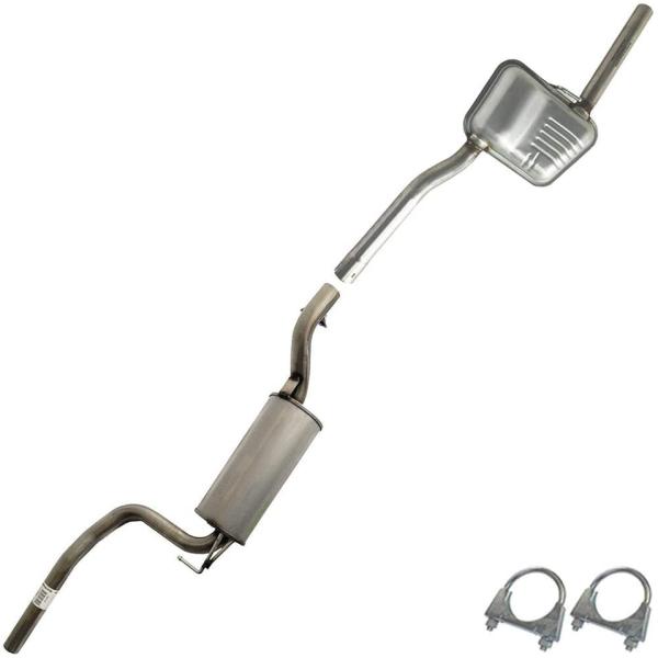 商品名:  Northeastern Exhaust Stainless Steel Resonator Muffler System Kit fits: 2003-2007 Ford Focus sedanブランド: Northeaste...