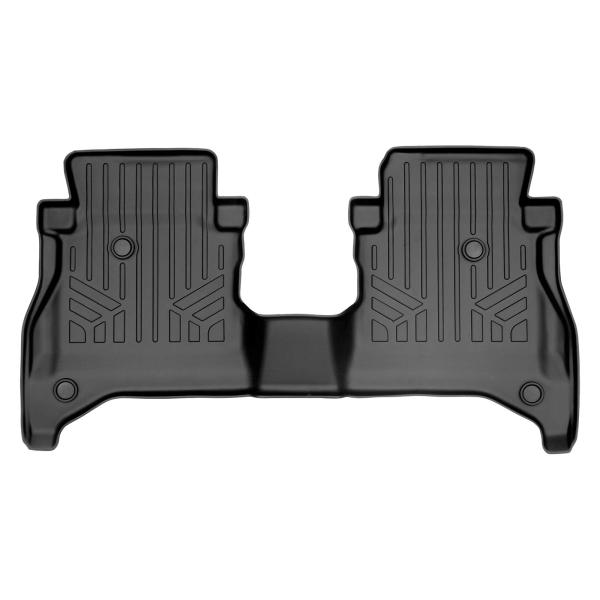 商品名: SMARTLINER カスタムフィット フロアマット 2列目ライナー ブラック 2020 Jeep グラディエーター用 ロック不可 後部座席下収納 SMARTLINER Custom Fit Floor Mats 2nd Row ...