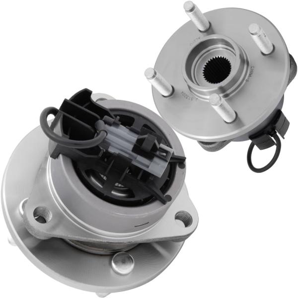 商品名: [2パック] 513204 - フロントホイールハブベアリングアセンブリ [4ホイールABS - 4スタッドハブ] 2005-2010 シボレー コバルト 2007-2010 ポンティアック G5 2005-2006 ポンティアッ...