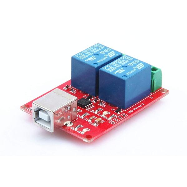 商品名:  KNACRO SRD-05VDC-SL-C 2-Way 5V Relay Module Free Driver USB Control Switch PC Intelligent Control-Package of 300Pc...