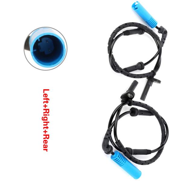 商品名: ECCPP 左右+リア ABSホイールスピードセンサー ABSセンサー 2006-2007 BMW 525xi 2008-2010 BMW 528i 2009-2010 BMW 528i xDrive用 2004-2007 BMW...