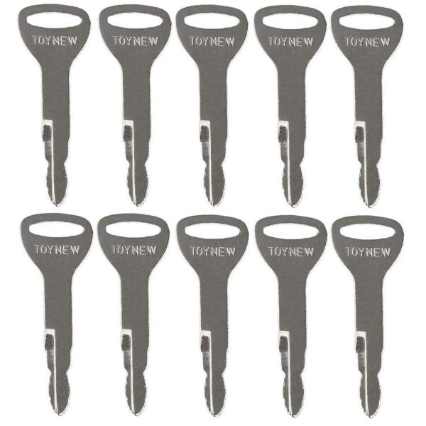 商品名: イグニッションキー 10個パック トヨタフォークリフト用 TOYNEW 57591-23330-71 162597 A62597 (10) 10 Pack Ignition Keys for Toyota Forklift TOY...