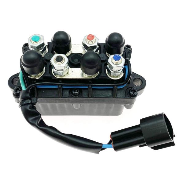 商品名: ボートパワートリムとチルトリレーアセンブリ用リレーアセンブリ 3ピンアセンブリ DC-12V 交換用 61A-81950-01-00 61A-81950-00-00 61A819500000 61A819500100 Relay ...