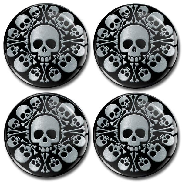 商品名: Biomar Labs 4 x 60mm 3D ドーム型 車 ホイール センターリム シルバー ステッカー デカール キャップ 車両 オートチューニング エンブレム A 9860 4 x 60mm 3D Domed Car Whe...