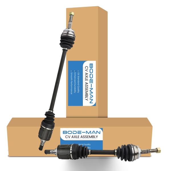 商品名: Bode-man フロントCVアクスルハーフシャフトアセンブリ 1991-1999 日産セントラ 1.6L/ 1995-1998 200SX 1.6L用 Bode-man 2PC Front CV Axle Half Shaft ...
