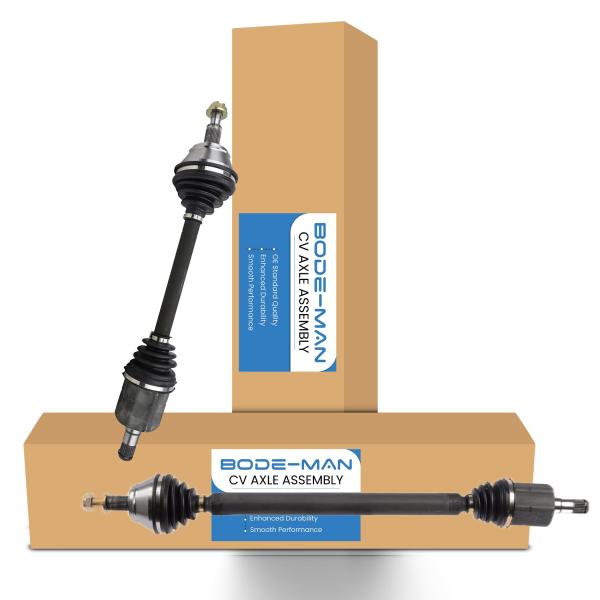 商品名: Bodeman - 2ピース フロントCVアクスルハーフシャフトアセンブリ 2003-2005 VW Beetle 1.8L &amp; 2.0L 6速オートマチックトランス Bode-man 2PC Front CV Axle ...