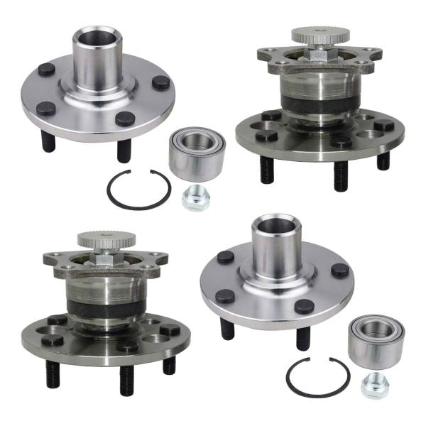 商品名:  Bode-man 4PC Front and Rear Wheel Bearing &amp; Hub Assembly w/ABS for 1995-2004 Toyota Avalon for 1992-2001 Toyot...