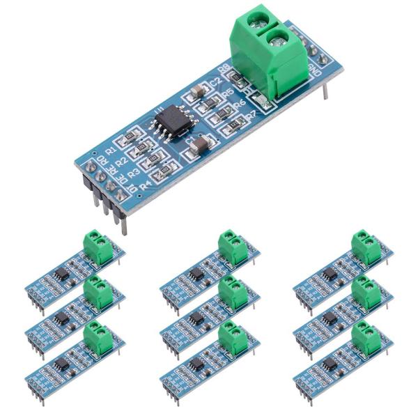商品名: ANMBEST MAX485 RS485 トランシーバモジュール TTL UART シリアル→RS-485モジュール Arduino Raspberry Pi インダストリアルコントロール用 10個 ANMBEST 10PCS M...