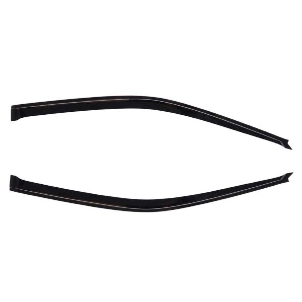 商品名:  WHEELTECH 2pcs Front+Rear Smoke Sun/Rain Guard Window Visors fit for 1996 1997 1998 1999 2000 Civic Hatchback 2 Do...