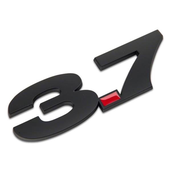 商品名: SpeedForm 3.7L V6 フェンダーエンブレム; マットブラックユニバーサル; いくつかの取り付けが必要になる場合があります。 SpeedForm 3.7L V6 Fender Emblem; Matte Black C...