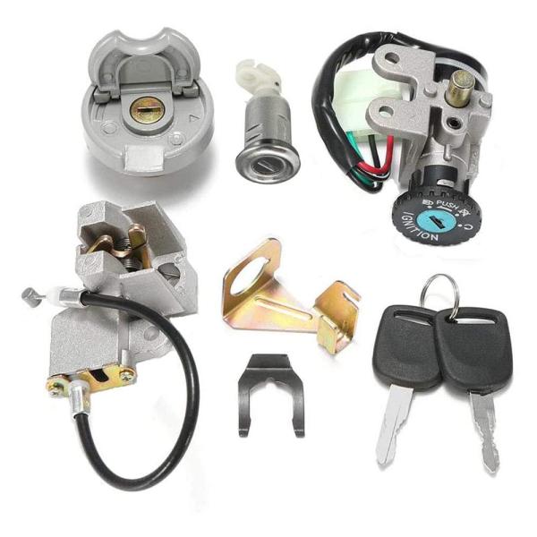 商品名:  SEMOLTO Ignition Switch Key Lock Gas Tank Cap Set for GY6 50cc Scooter Moped TaoTao Peace Roketa Jonway NSTブランド: S...