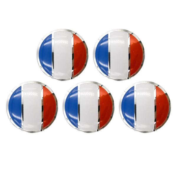 商品名:  AutoE 5pcs/set Alloy Car Wheel Center Hub Caps Sticker 56mm national Flag Emblem Car Stickers and Decals Accessori...