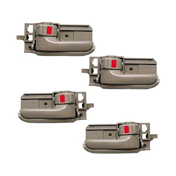 商品名: ADVANCE IGNITION トヨタ 2003-2008 カローラマトリックス 2005-2012 タコマ タン インテリア インナードアハンドル 4個 フルセット 2003 2004 2005 2006 2007 2008 ...