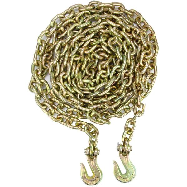 商品名: EASYBERG 1個 3/8インチ x 20フィート G70 牽引チェーン タイダウン バインダーチェーン フラットベッド トラック トレーラー EASYBERG 1PCS 3/8" inch X 20' G70 Tow Cha...