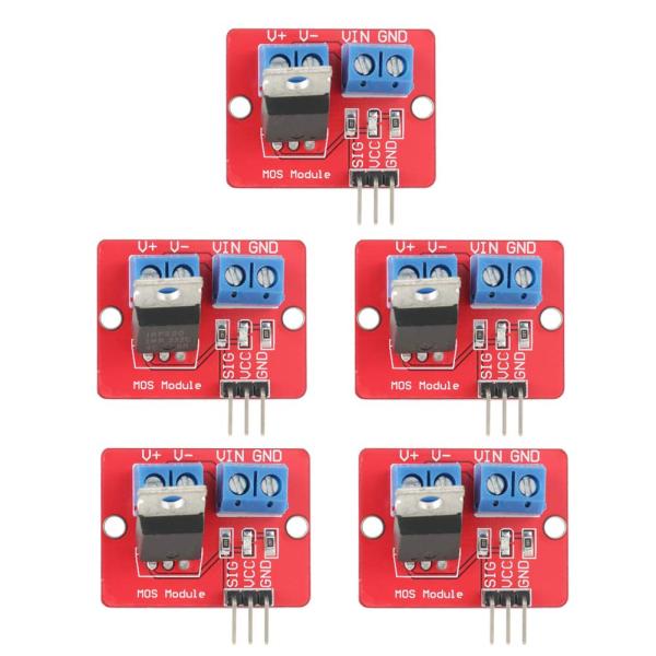 商品名:  5pcs IRF520 MOSFET Driver Modules PWM Output Driving Boards Output 0-24Vブランド: Fafeicy商品サイズ: 5 Piece高さ: 3cm横幅: 11cm...