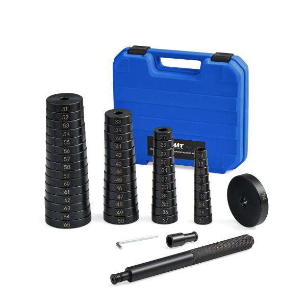 商品名: Orion Motor Tech 52-in-1 カスタムブッシングドライバーツールセット トランスミッションホイールアクスルベアリング レースシールインストーラリムーバー ブッシュ除去プーラーベアリングプレスツールキット Ori...