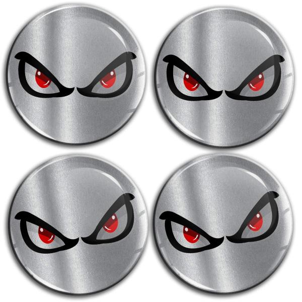 商品名:  Biomar Labs 4 x 60mm 3D Domed Car Wheel Centre Cap Stickers for Hub Cap Rim Cover Silver Decals Auto Tuning Emblem...
